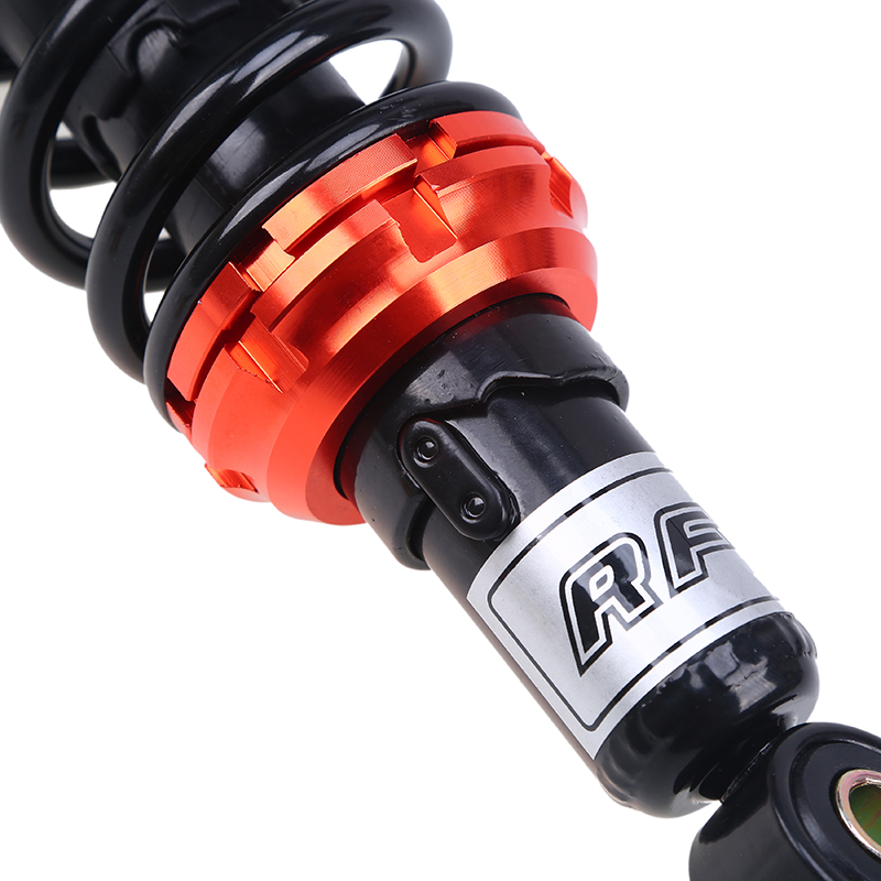 2 x 280mm Coilover Suspension Rear Shock Absorber Universal Motorcycle ...